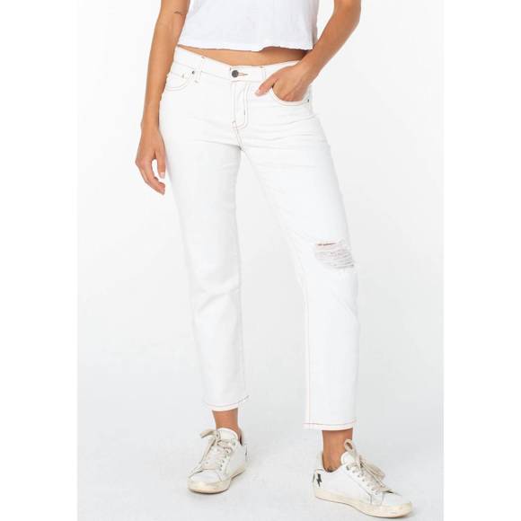 Serra | Jeans | New Serra Smashing Low Rise Jeans In White | Poshmark